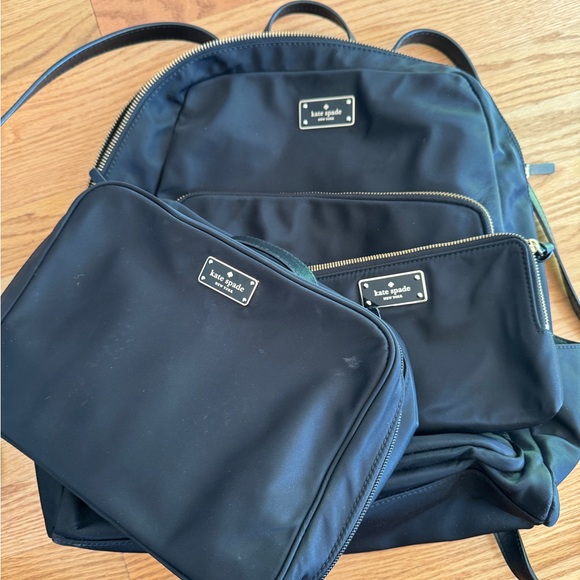 kate spade | Bags | Kate Space Black Travel Set | Poshmark
